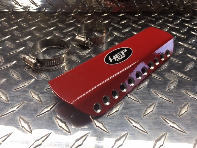 Honda 400 ex After market header heat shield HEPatv | eBay