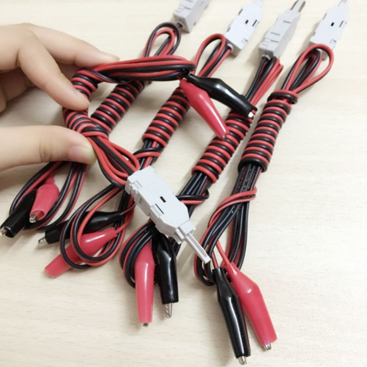 3pcs Crocodile clip voice test line 110 telephone distribution frame ...