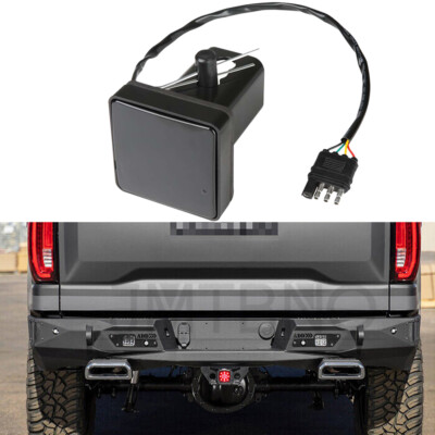 LED Towing Hitch Cover Light Running/Brake/Reverse for Truck /SUV w/ 2 ...