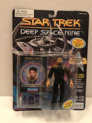 Star Trek Playmates DS9 Series 2 Lieutenant Thomas Riker in DS9 Uniform ...