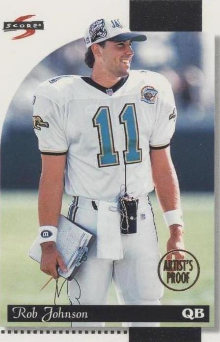 1996 Score - Rob Johnson #190 Artist's Proof for sale online | eBay
