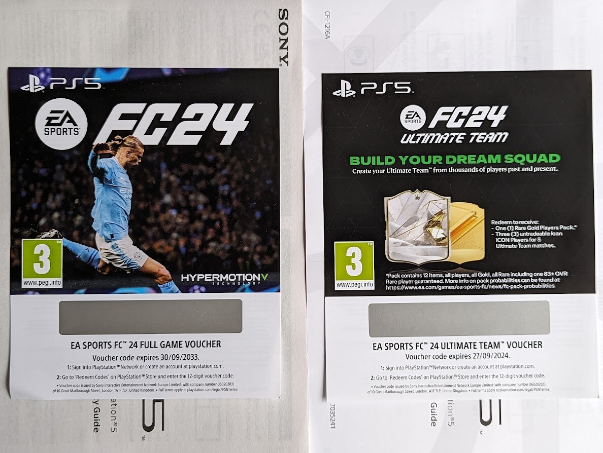 EA SPORTS FC 24 PS5 FULL GAME VOUCHER & | Grelly UK