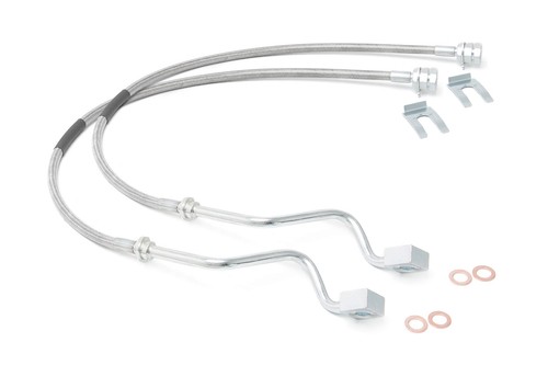 Rough Country Front SS Brake Lines 99-04 Ford Super Duty 4"-8" Lift ...