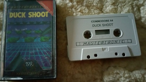Duck Shoot RARE Video Game Cassette Commodore 64 C64/C128 💜💜💜 FREE POST ...