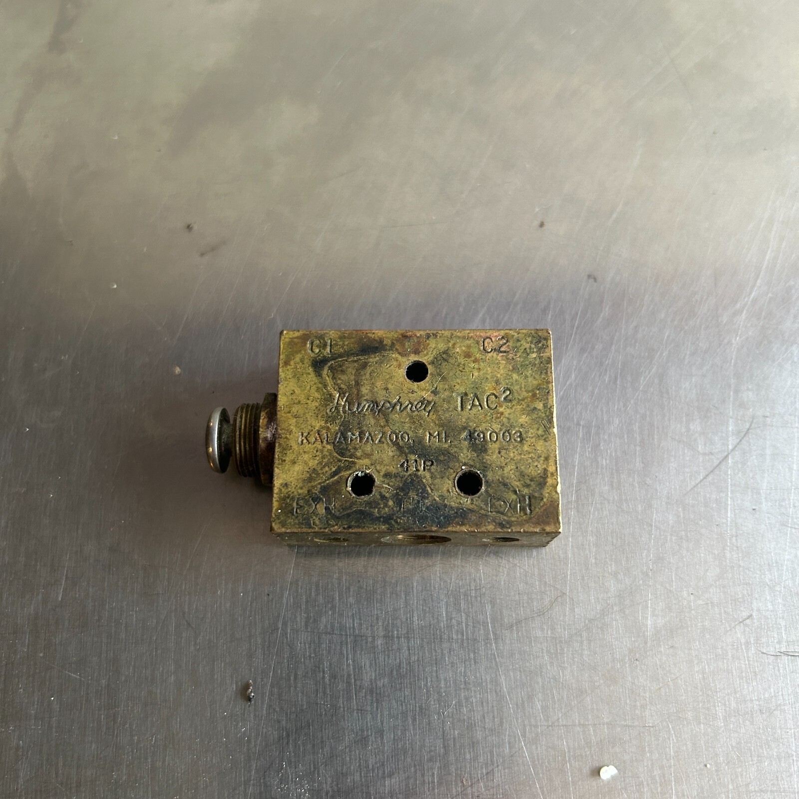 Humphrey TAC² Kalamazoo MI 49003 Pneumatic Valve Used Surplus 41P | eBay