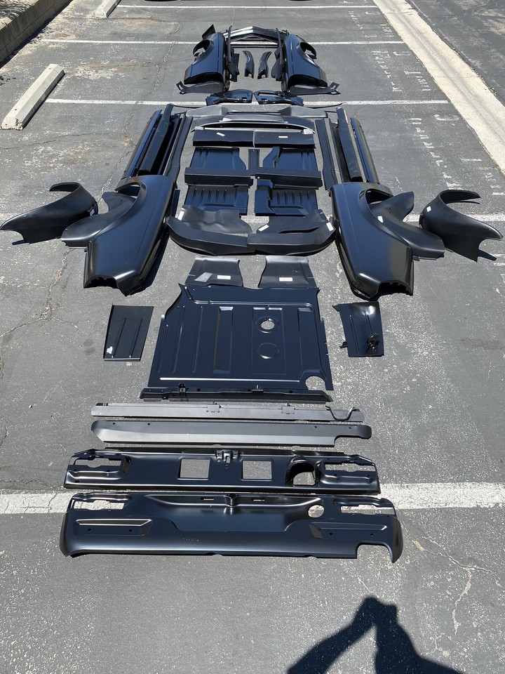 Complete Sheet Metal Panel Rust Repair Restoration Kit for Mercedes ...