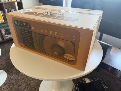 Klipsch RS3 II Black Pair Surround Sounds Speakers with Box | eBay