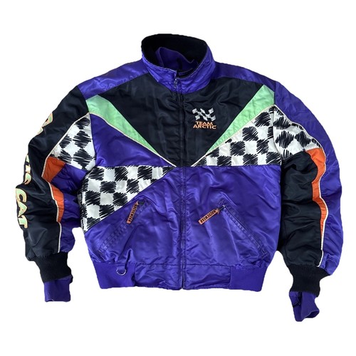 Vintage Team Arctic Cat Racing Ski Snowmobile Jacket Women's Size M ...