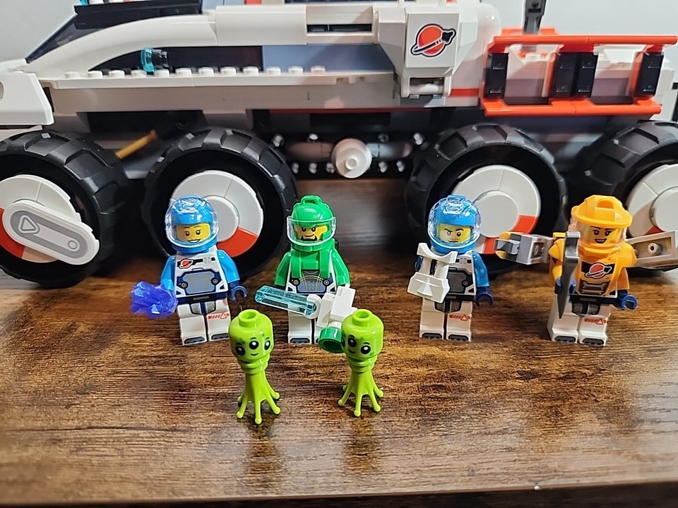 LEGO 60432 City Space Command Rover and Crane Loader Complete Classic ...