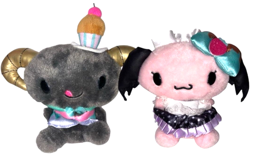 Sanrio Lloromannic 15th Anniversary Berry Cherry Plush Mascot Set w/Tag ...