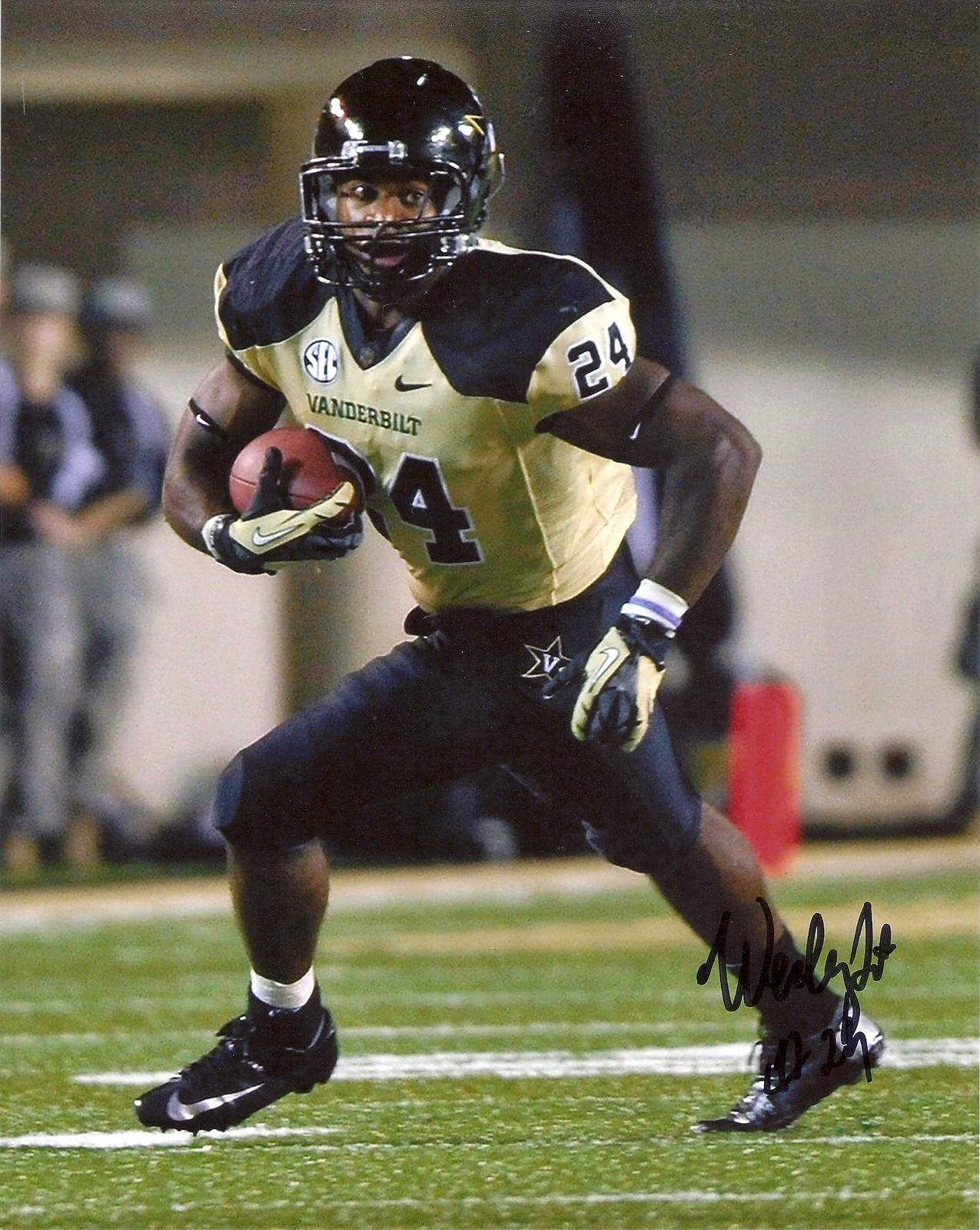 WESLEY TATE VANDERBILT COMMODORES SIGNED 8X10 PHOTO | eBay