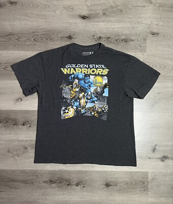 Marvel Golden State Warriors Shirt Avengers Mens Sz XL NBA DC Comics ...