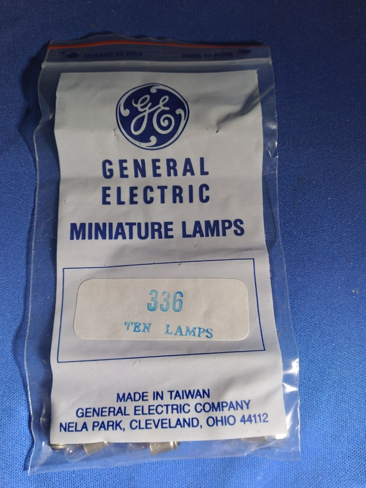 Ge 336 lamp Original NOS Military surplus box of 10 | eBay