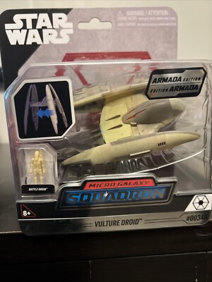 Star Wars Micro Galaxy Squadron VULTURE DROID Armada Edition #0034A ...
