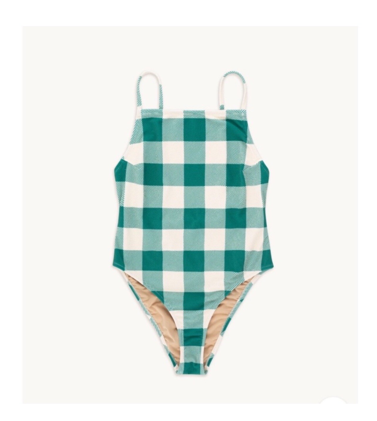 Tiny Cotton | The Tiny Big Sister Big Check Swimsuit Women’s size 34 /2 ...