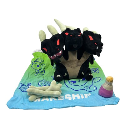 Old School Runescape Makeship Plush King Black Dragon Limited Edition ...