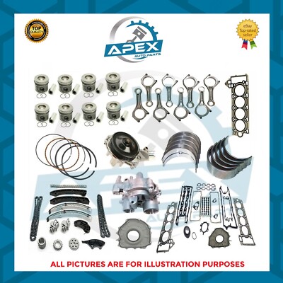 LAND ROVER RANGE ROVER 5.0 SUPERCHARGED ENGINE 508PS PISTONS & ENGINE ...