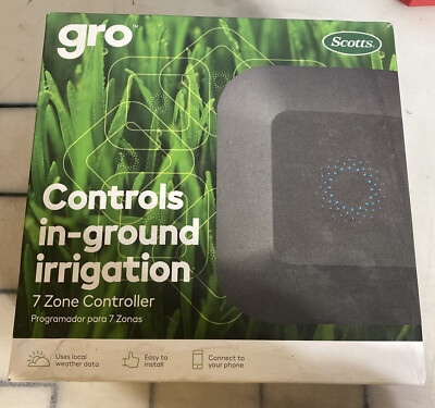 Scott’s Gro 7 Zone Controller 7 Zone Smart Sprinker Irrigation ...