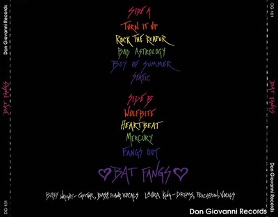 BAT FANGS - BAT FANGS NEW CD 634457850729 | eBay