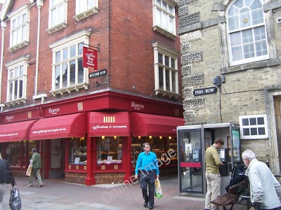 Photo 6x4 Fish Row and Butcher Row meet- Salisbury A pair of ...