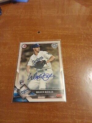 2018 Bowman Topps Holiday WALKER BUEHLER Rookie Autograph AUTO #D 62/99 ...