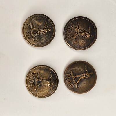 Vintage US Post Office Antique Buttons Lot of 4 Items 1800s Superior ...