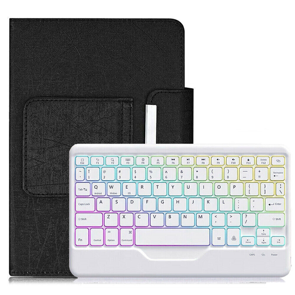 Backlit Keyboard Mouse Case Cover For Doogee U10/U10 Pro/T10 Pro/T30 ...