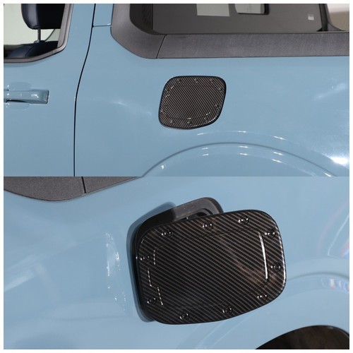 For Ford Maverick 2022+ Carbon Fiber Fuel Filler Door Gas Tank Cover ...