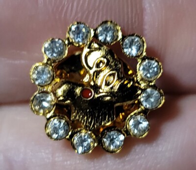 Vtg Loyal Order Of Moose Rhinestone Loom Pin Tie Tac Lapel | eBay