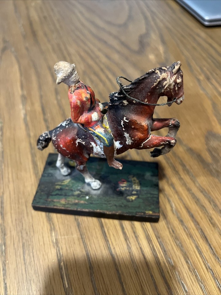 Vintage Toy Canadian Mountie Mounted Soldier on Horseback Horse | eBay