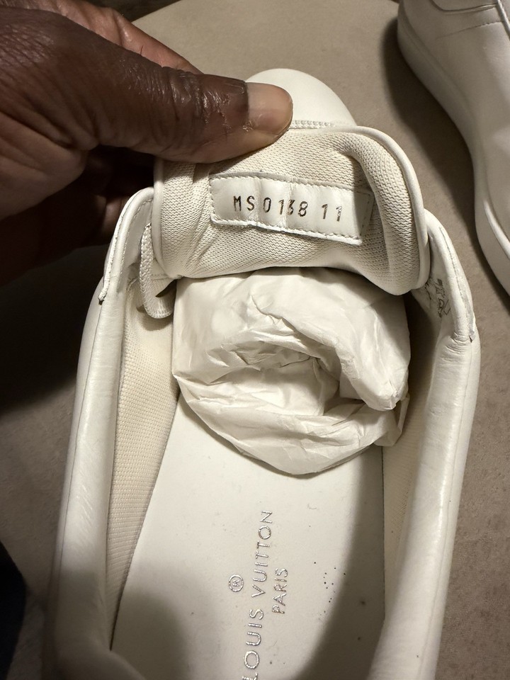 Louis Vuitton Luxembourg Size LV11 (US 12) WHITE | eBay