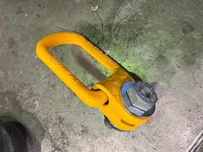 M20 Hackett Yoke Lifting Point 2,5 T - Swivel Lifting Ring - Pivot ...