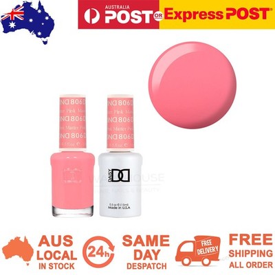 DND 806 Pink Matter - Daisy Collection Nail Gel & Lacquer Polish Duo ...