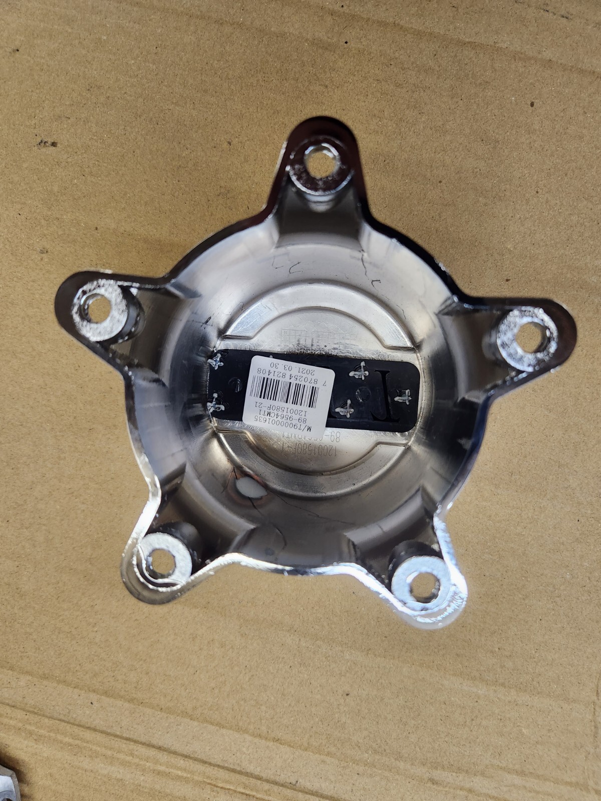 Mickey Thompson M/T Chrome Center Caps 89/9564CMT1 M/T9000001635 ...