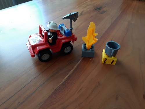 LEGO DUPLO: Fire Chief (5603) Feuerwehr Chef Quad Kommandant ...