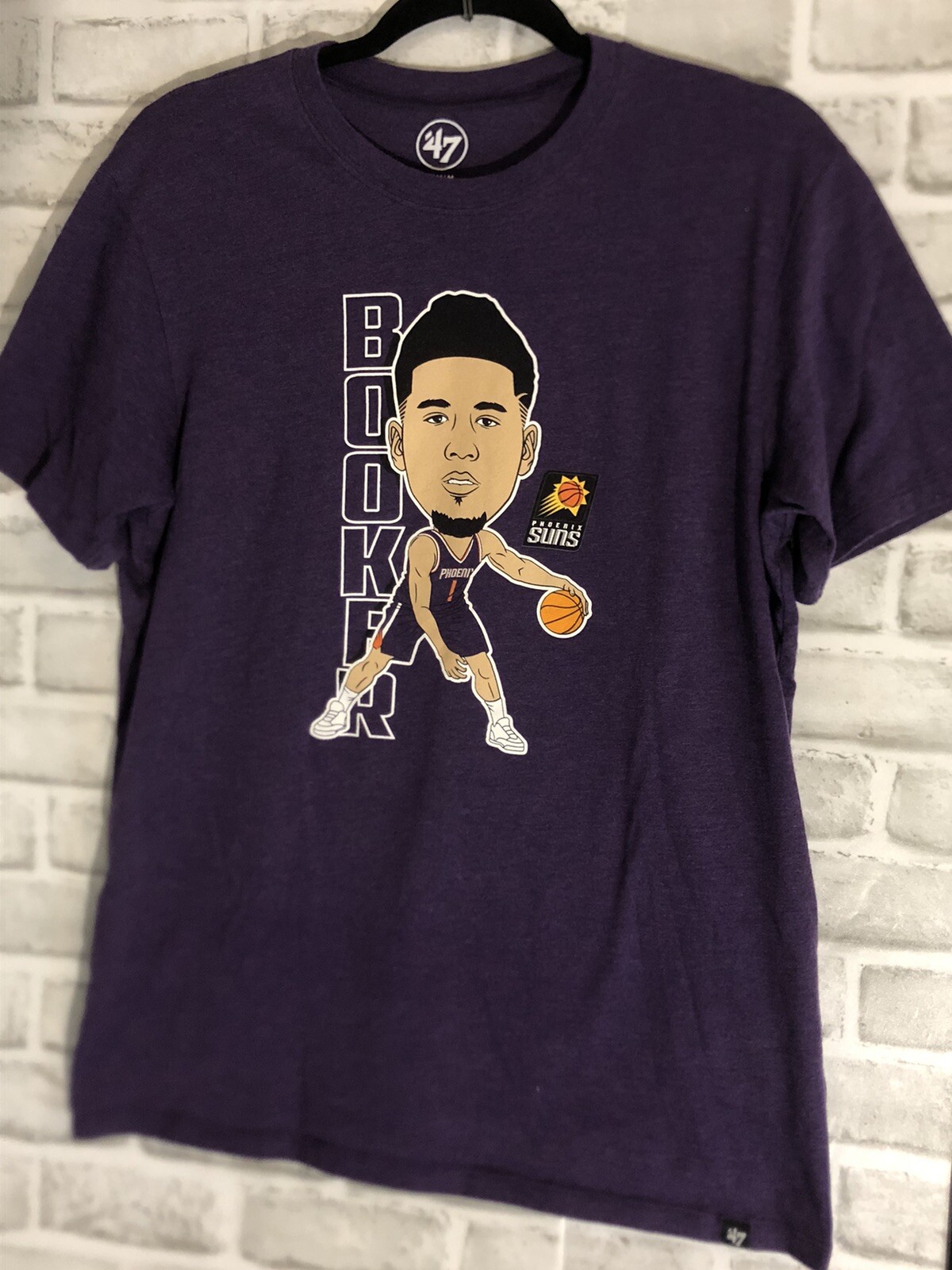 ‘47 NBA Phoenix Suns Devin Booker Cartoon Basketball … - Gem