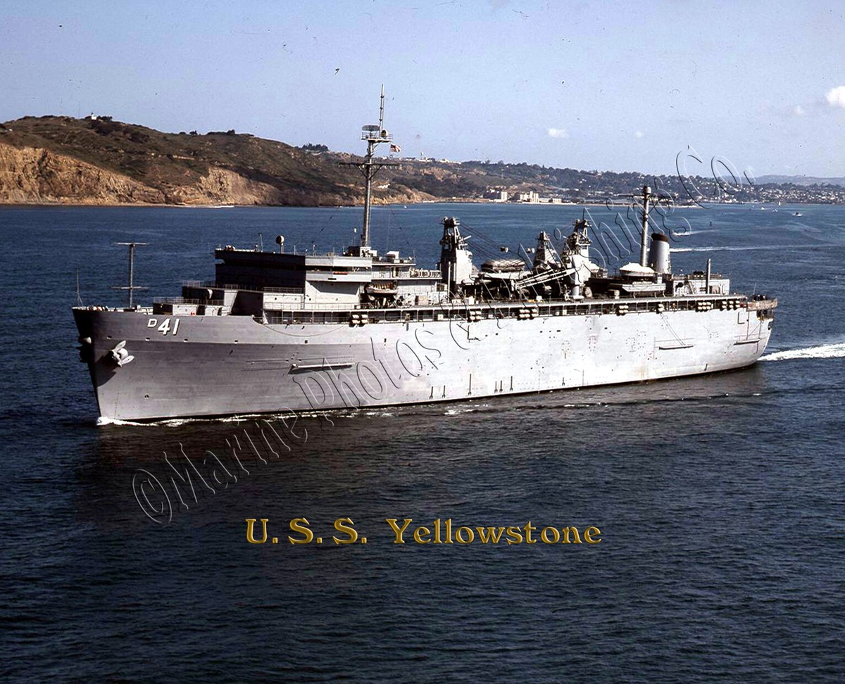 Uss Yellowstone Ad 41 Crew USS YELLOWSTONE (AD 41) SHIP'S STORE"