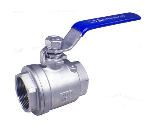 Duda Diesel WOG200 2-Piece 1-1/2" NPT Ball Valve Full Port 304 ...
