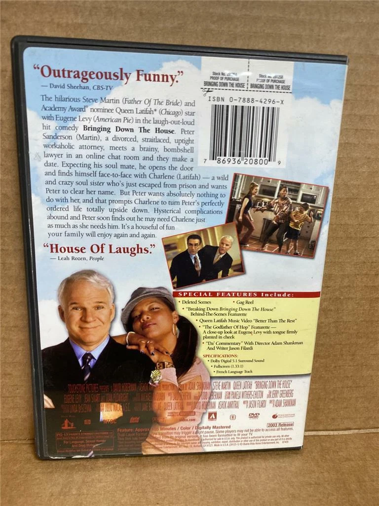 Bringing Down The House Dvd