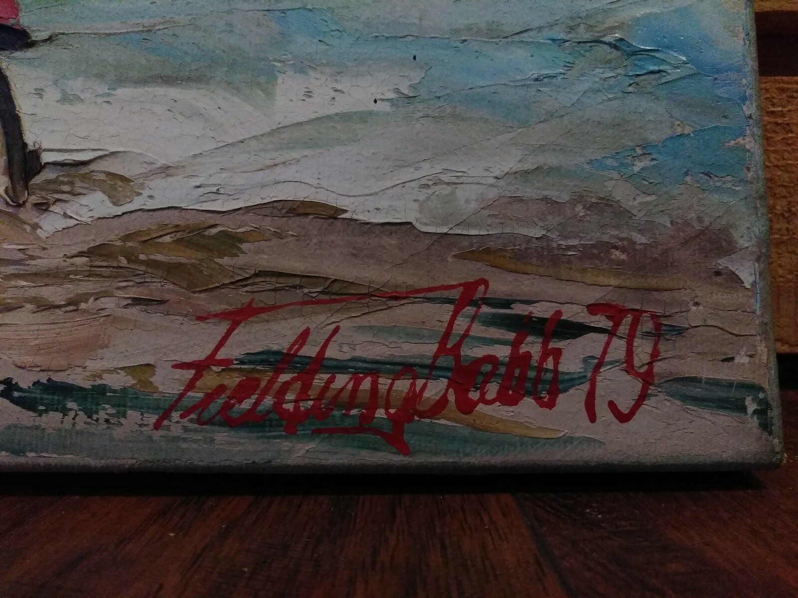 Fielding Babb Oil Painting Barbados Artist! Rare Original Vintage 1979 ...