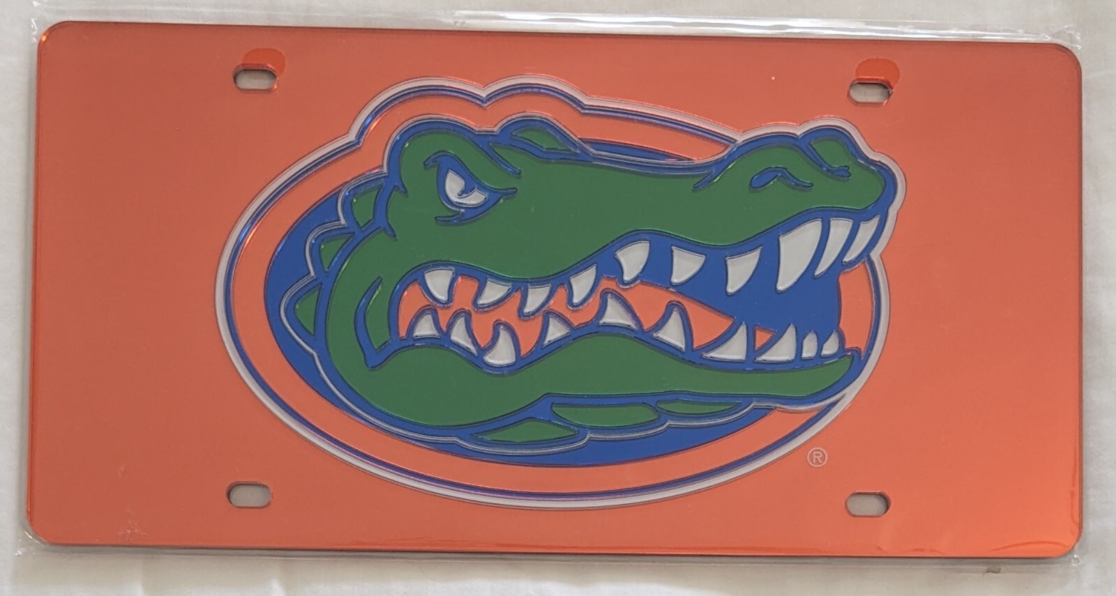 Florida Gators NCAA Laser Mirrored License Plate 12x6 WinCraft | eBay