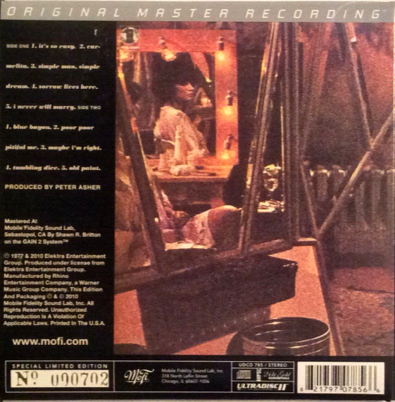 Linda Ronstadt - Simple Dreams MFSL CD (24Kt Gold Disc, Ultradisc II ...