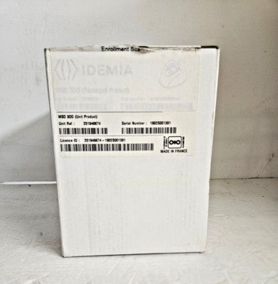 IDEMIA MSO 300 Morpho Wave Compact Desktop Enrollment Scanner NEW (Open ...