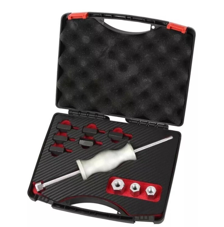 Neilsen CT6683 Universal 10 Piece Slide Hammer Set With Thread Adaptors ...