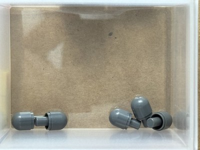 LEGO Parts - Dark Bluish Gray Bar with Light Bulb Cover - No 58176 ...