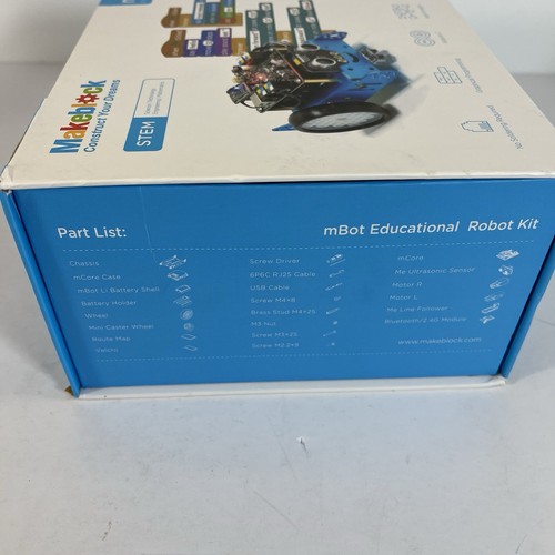 Makeblock mBot V1.1 Blue (Bluetooth Version) EDUCATIONAL ROBOT KIT Stem | eBay