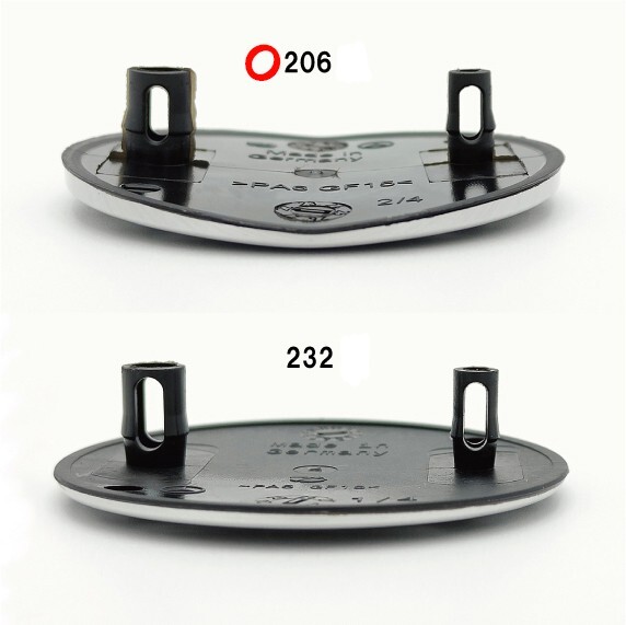 Genuine Mercedes-AMG Affalterbach 206 Front Bumper Emblem / Badge ...