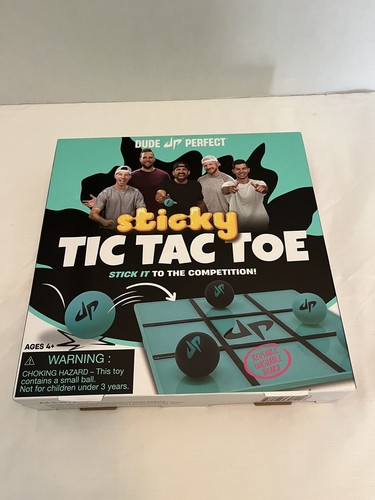 Dude Perfect Sticky Tic Tac Toe, Target Toss Game, Ages +4, NEW | eBay