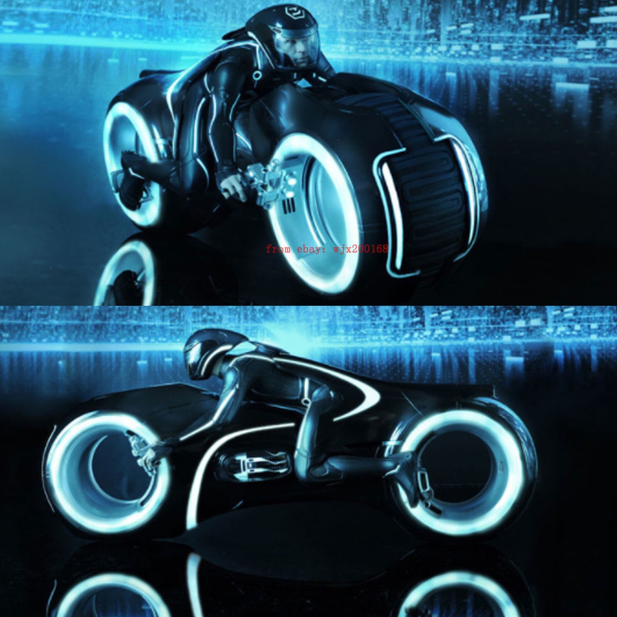 Tron Legacy Bike Former Bugatti Designer Recreates Light Cycle