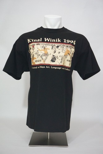 vintage 1994 K'inal winik Festival of Maya Art t-shirt Hanes ...